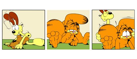 Rule 34 3 Panel Comic Big Ass Big Butt Big Feet Big Thighs Comic Strip Garfield Series
