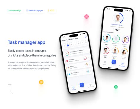 Task Manager Mobile App Uxui Behance