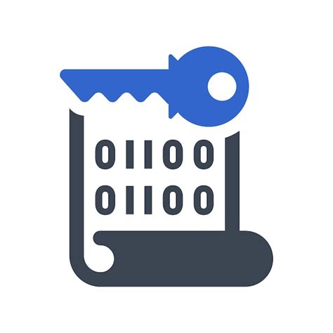 Premium Vector Encryption Key Icon