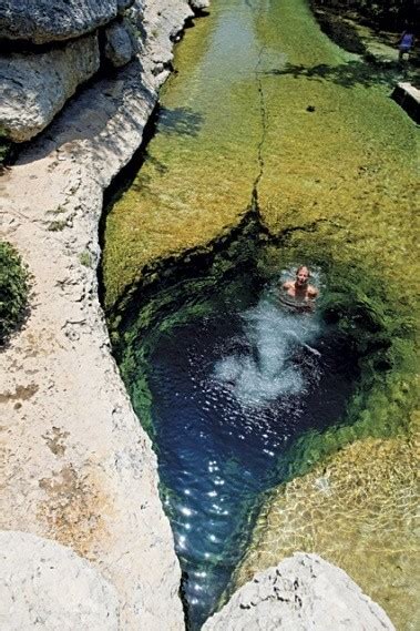 Jacobs Well Texas Fascinating Mysterious And Dangerous The Greenskin