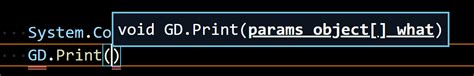 Possible To Get C Documentation For Gd Classesmethods In Vscode Archive Godot Forum