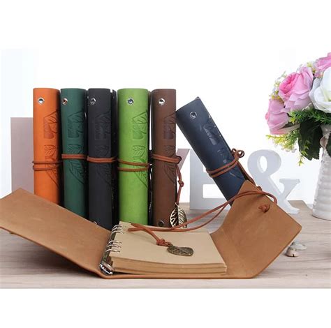 Best Hot Notebook A A A Office Stationery Babe Supplies Travel Diary Creative Leather Cover