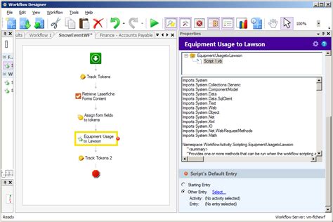 Scripts Default Entry Laserfiche Answers