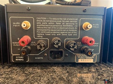 Counterpoint Solid One Power Amplifier Photo 4820814 Us Audio Mart