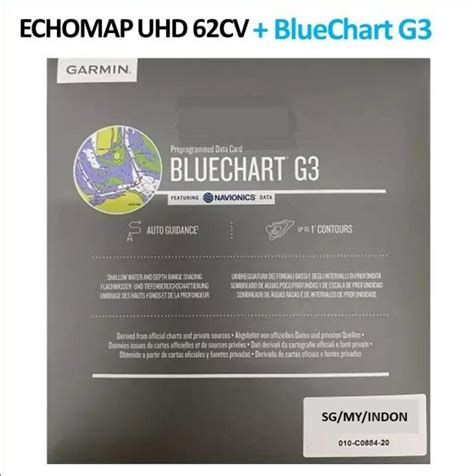 GARMIN ECHOMAP UHD CV Chartplotter Marine GPS MAP GT UHD TM SONAR TRANSDUCER ORIGINAL