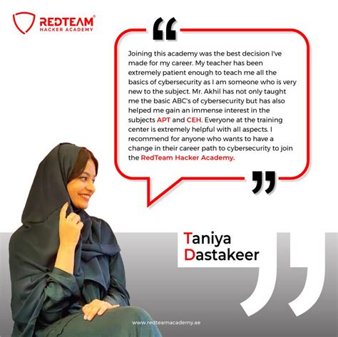 Redteamhackeracademy Cybersecurityeducation Cpt Ceh Successstory… Redteam Hacker Academy