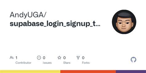 Github Andyugasupabaseloginsignuptutorial