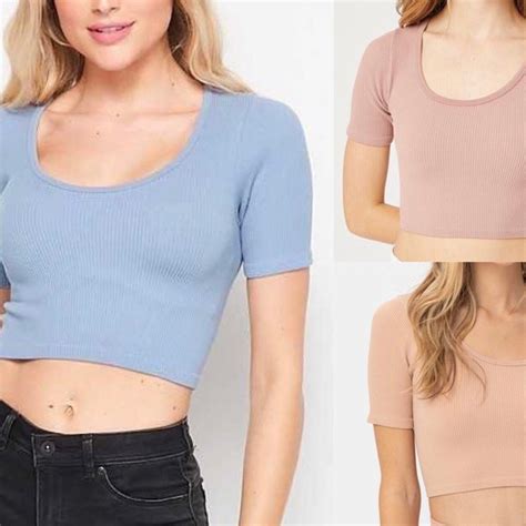 Super Short Crop Top Etsy