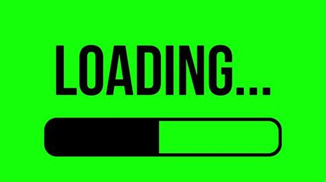 Loading Bar  Green