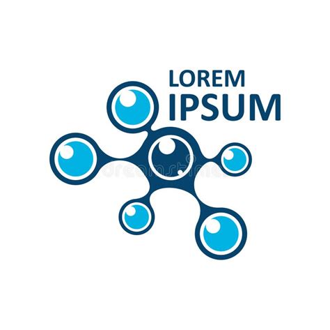 Molecule Icon Of Chemistry And Biology Science Stock Vector Illustration Of Icon Network