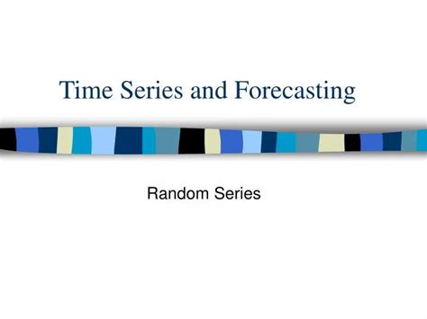 PPT Time Series And Forecasting PowerPoint Presentation Free Download ID 737630