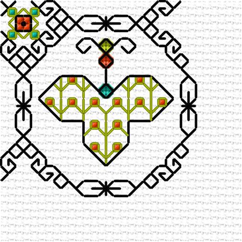 Ljt Blackwork Leaf Sampler 9 Blog Lesley Teare