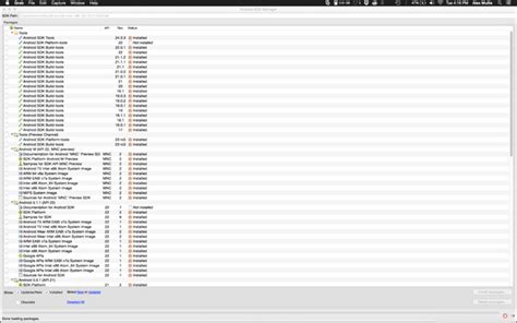 Instructions For Installing Android SDK Software