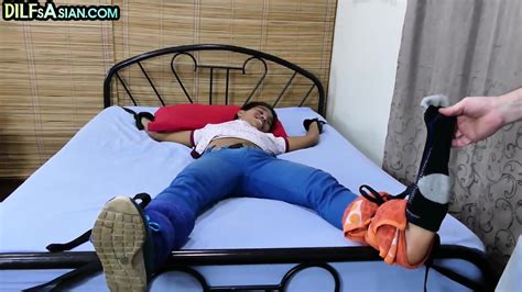 Ticklish Asian Twink Fucked In Soft Bdsm By White Gaydaddy Eporner