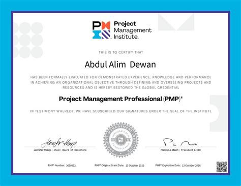 abdul alim dewan on linkedin i m happy to share that i ve completed my pmp from project management…