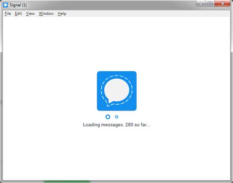 Stuck At Loading Messages 280 So Far · Issue 2647 · Signalappsignal Desktop · Github