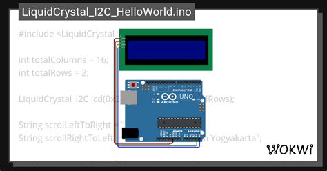 Liquidcrystali2co Copy Wokwi Esp32 Stm32 Arduino Simulator