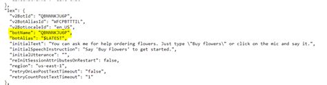 Creating Stack For Lex V2 Issue 333 Aws Samples Aws Lex Web Ui