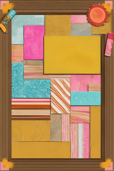Create Digital Scrapbook Paper With A Patchwork Art Theme · Creative