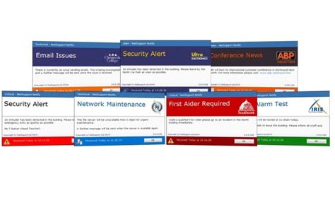 NetSupport Notify Alerting And Notification BESA LendED