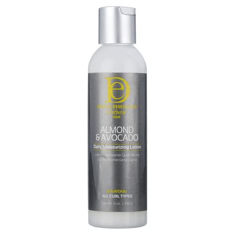 Design Essentials Almond Avocado Daily Moisture Lotion 6 Oz Curly Hair