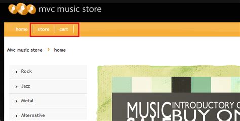 Improving Aspnet Mvc Music Store More Usability With Dotnetage In 30