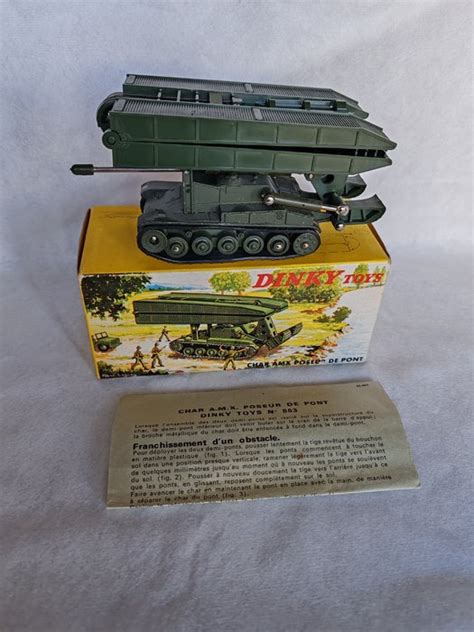 Dinky Toys 155 Model Militair Voertuig Ref 883 Amx 13 Bridge Layer