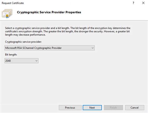iis generate csr