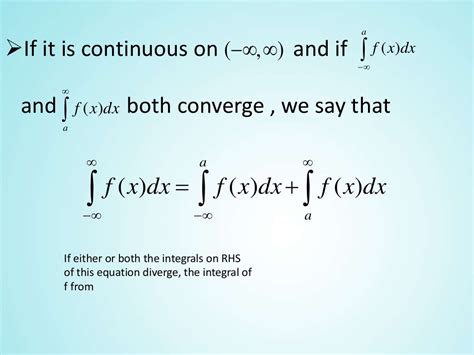 Calculas Improper Integrals And Application Of Integration Ppt