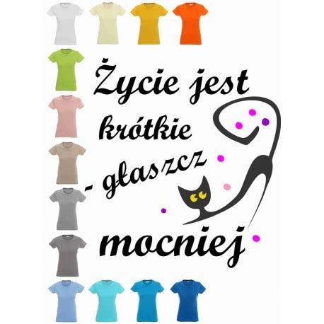 Koszulka M Ska Ycie Zaczyna Si Po Tce Narodziny Legendy