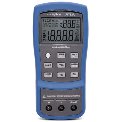 Agilent U1732a Lcr Digital Meter With 4 Test Frequencies From Cole Parmer