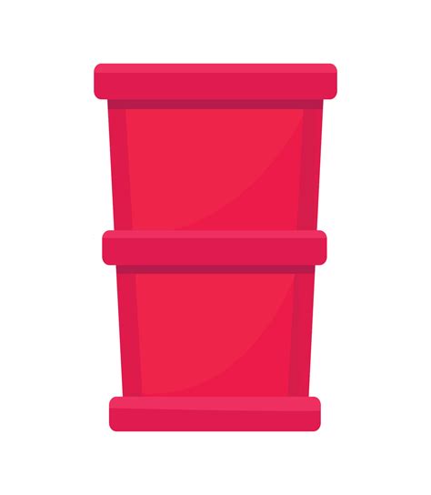 Vector Illustration Of Trash Bin 20405613 Vector Art At Vecteezy