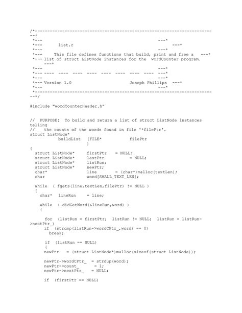 List List Example List This File Defines Functions That
