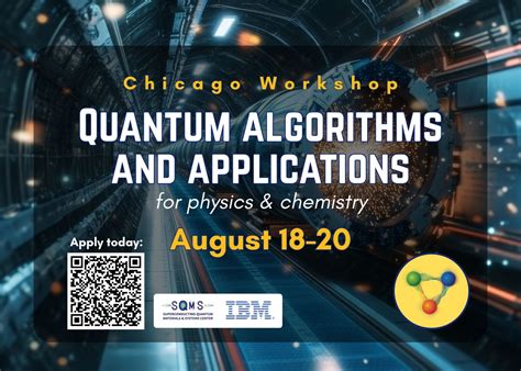 Workshop Quantum Algorithms And Applications For Physics And Chemistry