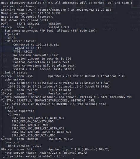 Exploit Ftp Menggunakan Metasploit