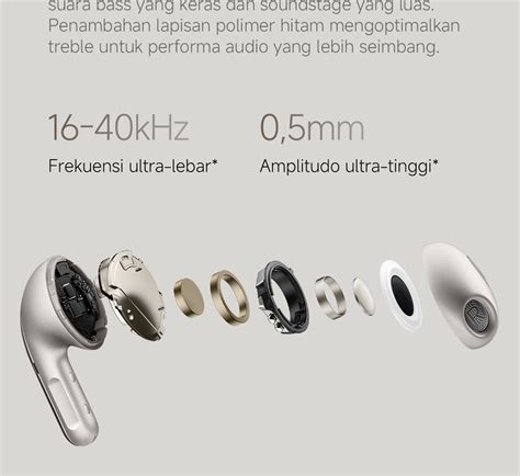Jual Xiaomi Buds 5 Qualcomm AptX Lossless Dan Hi Res Audio Harman AudioEFX Triple Mic AI