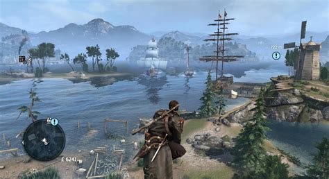 Карта мира Assassins Creed Rogue
