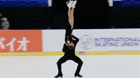 2022 23 Isu 피겨스케이팅 일직선 만든 리프트 기술 크리스티나 카레이라 팀 4차 아이스댄스 프리댄스 Sbs