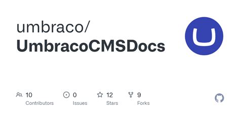 Github Umbracoumbracocmsdocs