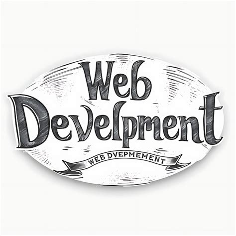 Calligraphy Design Of The Text Web Development Text Must Hav Tattoo Ink