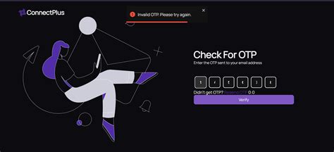 No Alert On Entering Wrong Otp · Issue 45 · Connectplus Orgconnectplus Frontend · Github