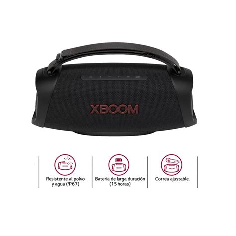 Parlante Lg Xboom Go Xg8t Negro