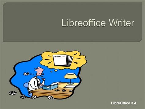 Libre Office Writer Lesson 1 Pptx