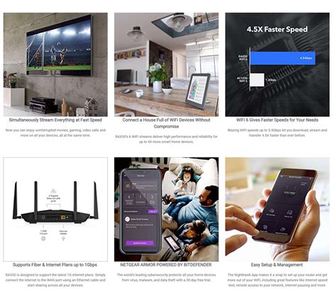 Netgear Nighthawk RAX43 AX4200 WiFi 6 Router With NETGEAR Armor SPC Shopee Malaysia
