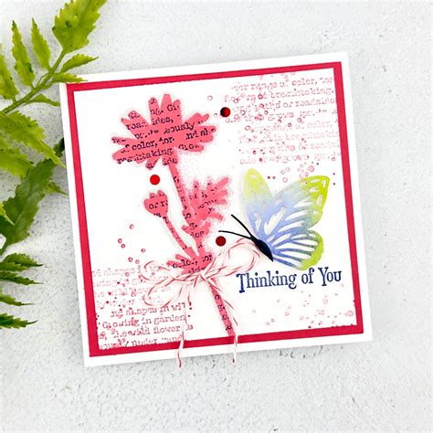 Reverse Masking Technique Karen Hadler Stamping Bees