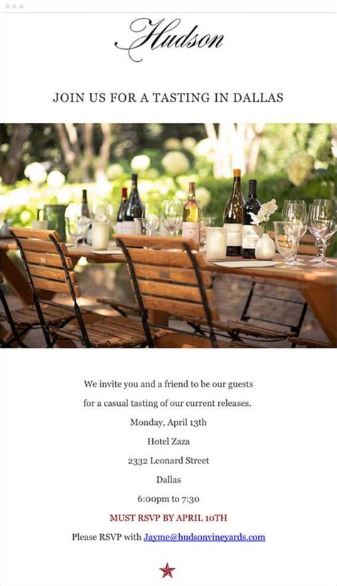 6 Elements Of An Effective Event Invitation Email Campaign Mailsnap