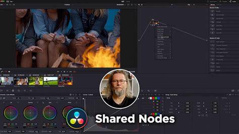 Shared Nodes Davinci Resolve 185 Tutorial Youtube
