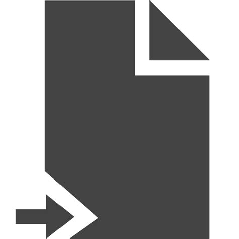 Document Arrow Right Vector SVG Icon SVG Repo