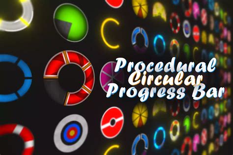 Procedural Circular Health And Progress Bars Pro V8 8 Unityhub Pro бесплатные ассеты для