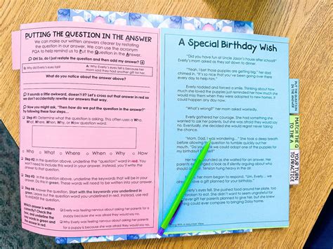 Restating The Question Activities And Lessons BUNDLE Teaching With A Mountain View